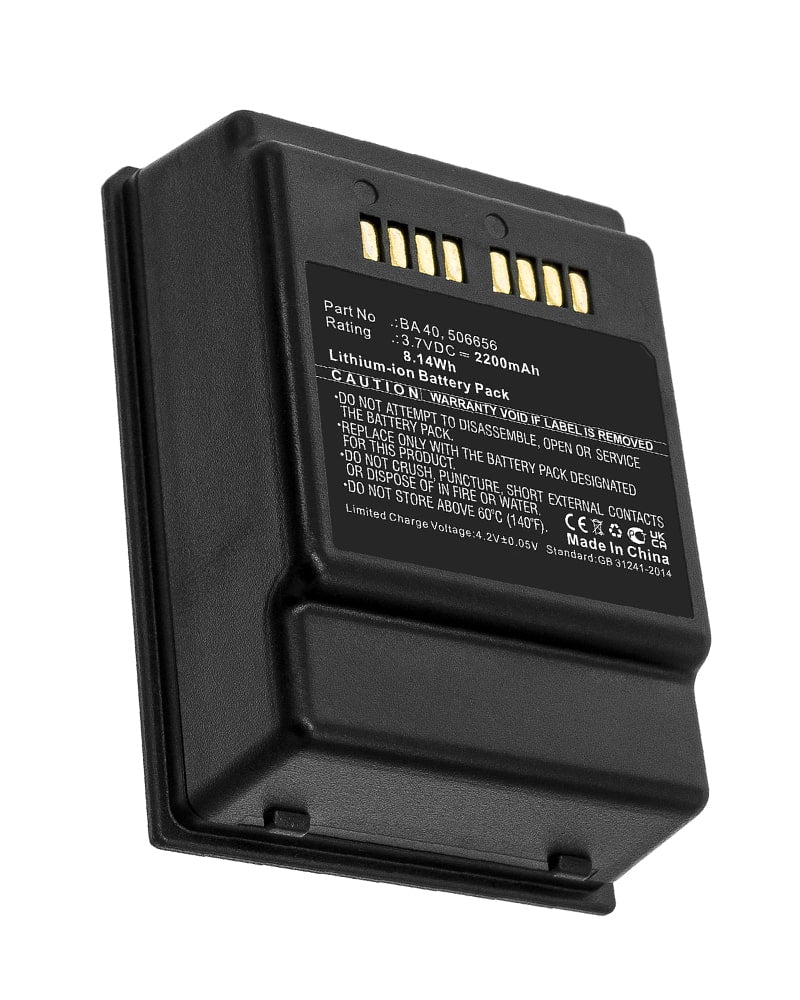 Sennheiser 506656, BA 40, SL 133-S DW Battery 2200mAh – NextBatteries.com