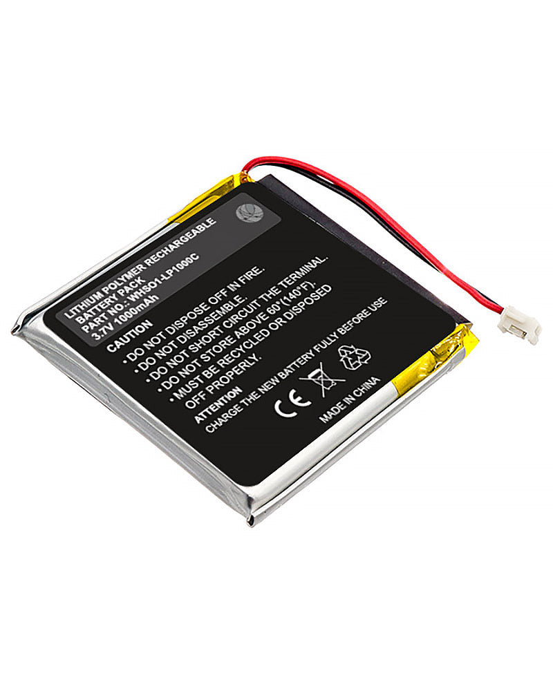 Sony SP 624038 Battery| 1000mAh Li-Polymer Headset Battery ...