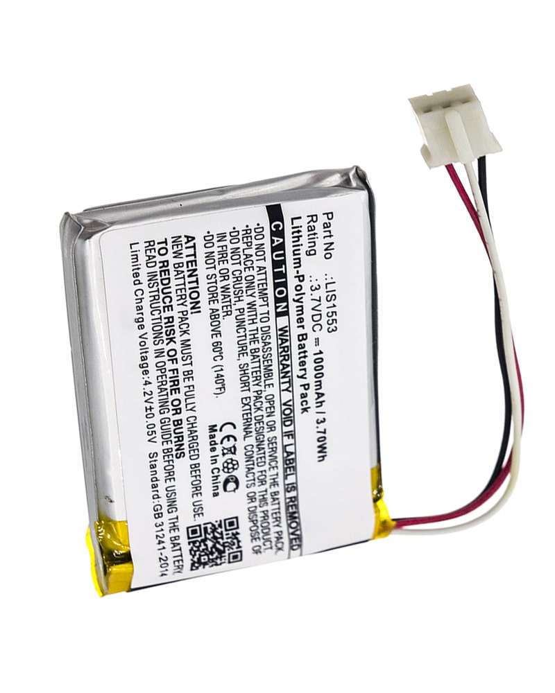 Sony LIS1553 (SY6), LIS1553, MDR-XB950N1 Battery 1000mAh ...
