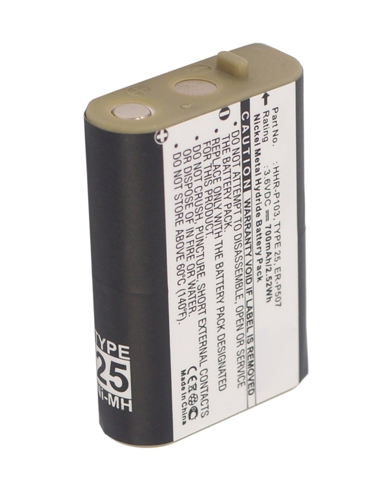 Panasonic HHR-P103, KXTD7896, 89-1324-00-00 Battery 700mAh ...